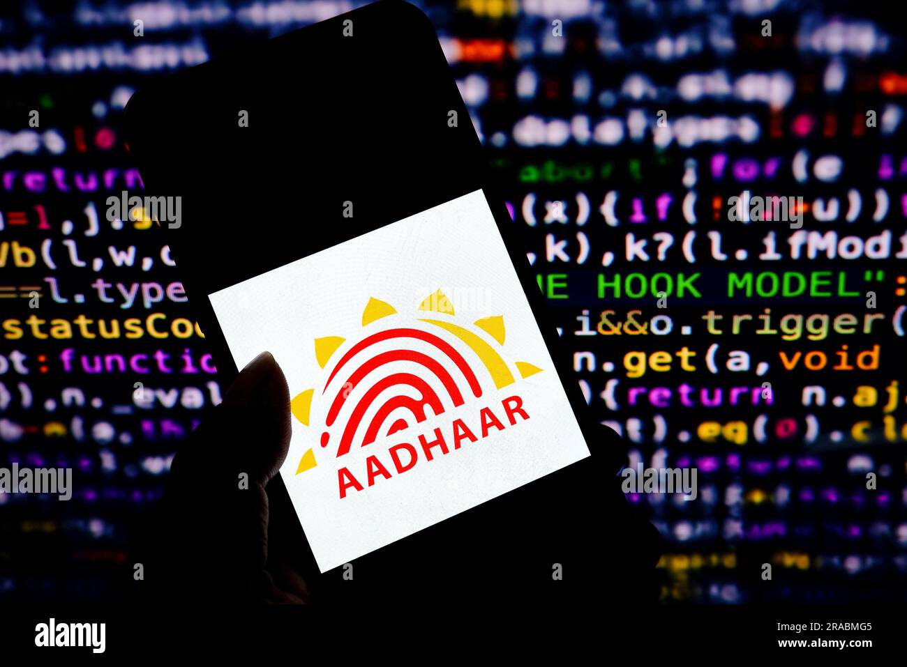 Aadhar logo hi-res stock photography and images - Alamy