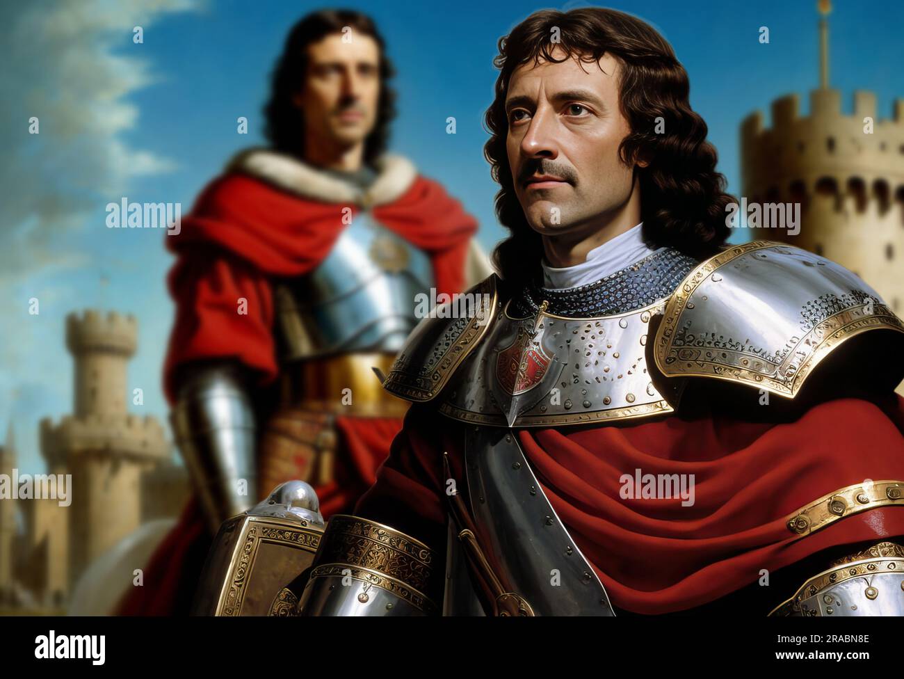 Richard the lionheart flag hi-res stock photography and images - Alamy