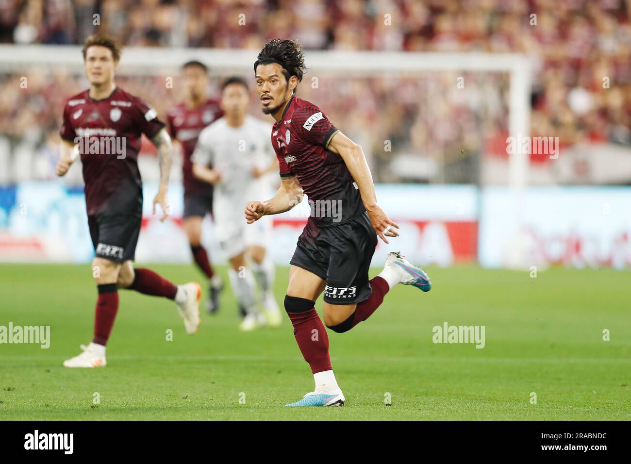 Kobe, Japan. 1st July, 2023. Hotaru Yamaguchi (Vissel) Football/Soccer ...