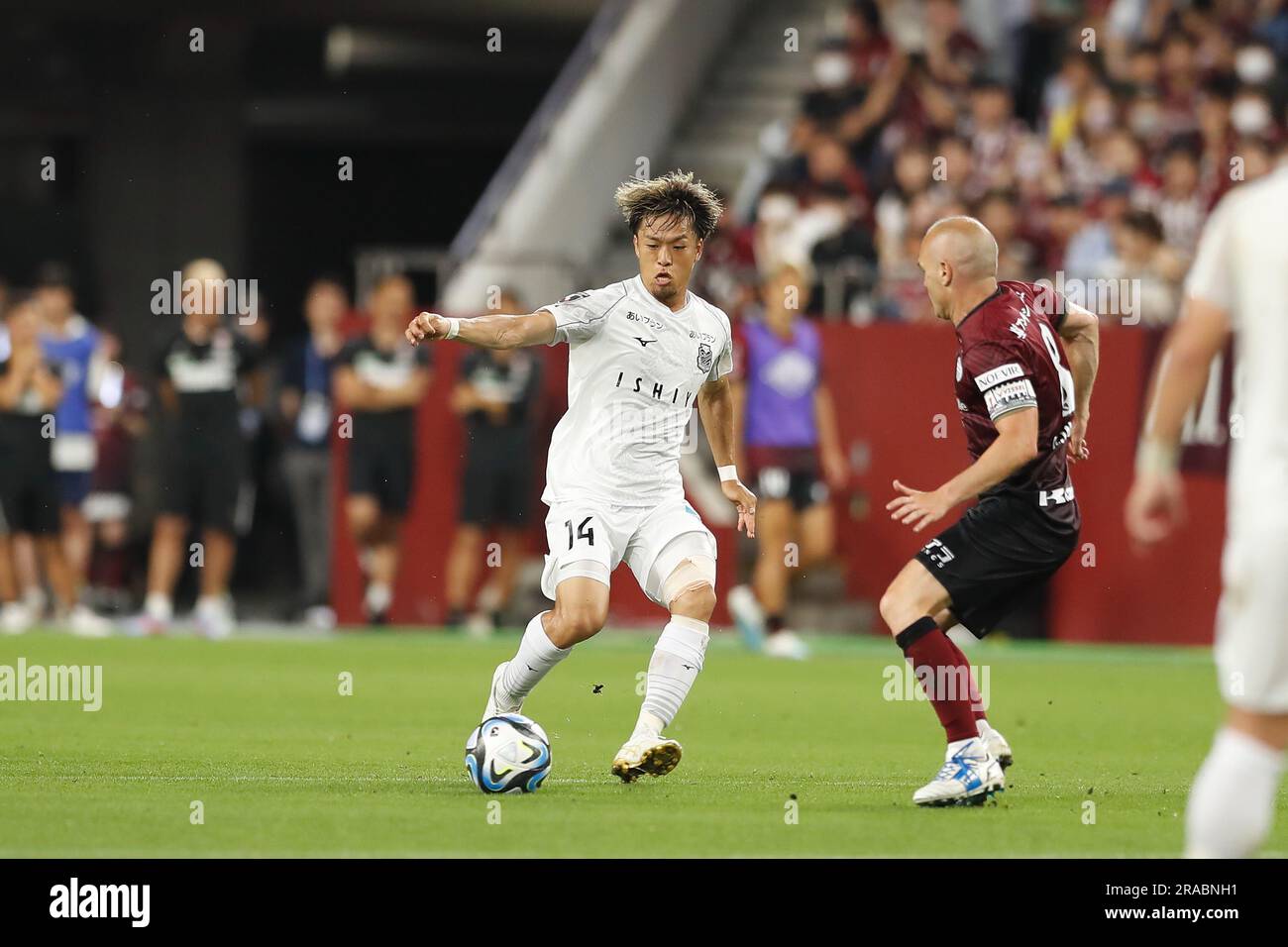 Kobe, Japan. 1st July, 2023. Yoshi Komai (Consadole) Football/Soccer ...