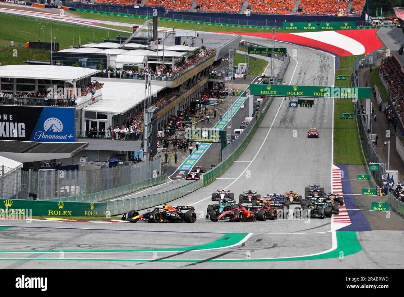 Red Bull Ring Circuit, Spielberg, Austria, July 02, 2023, START OF THE ...