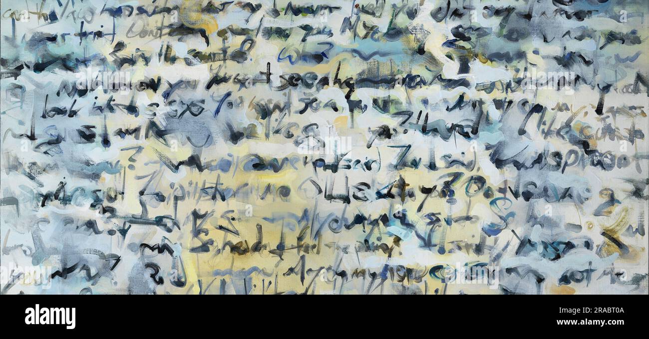 Details from 'Obsessions', a personal artwork using Asemic Art ...