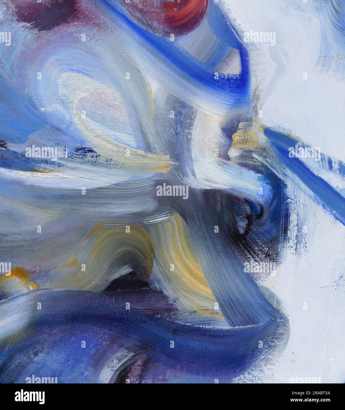 Suggested Abstract Thunderstorm. Details from a personal artwork ...