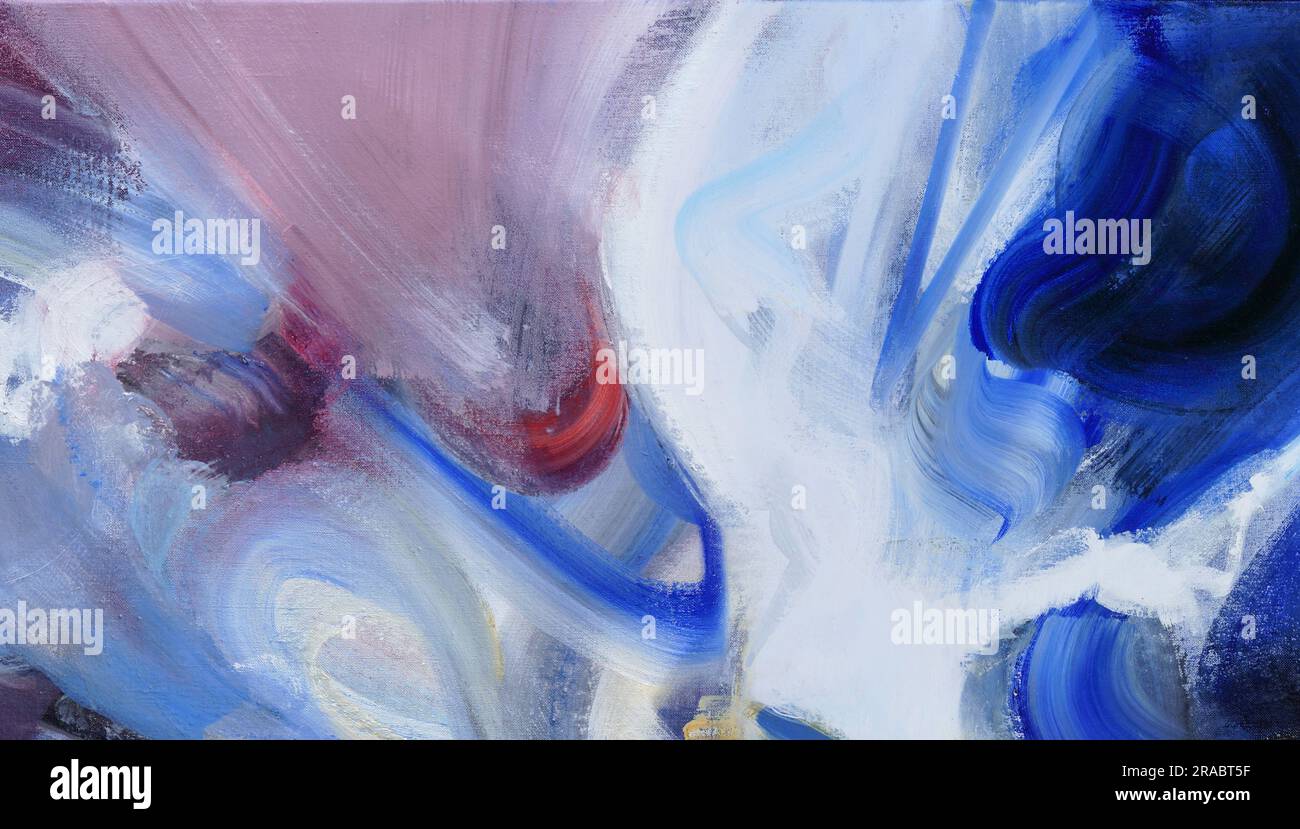 Suggested Abstract Thunderstorm. Details from a personal artwork ...