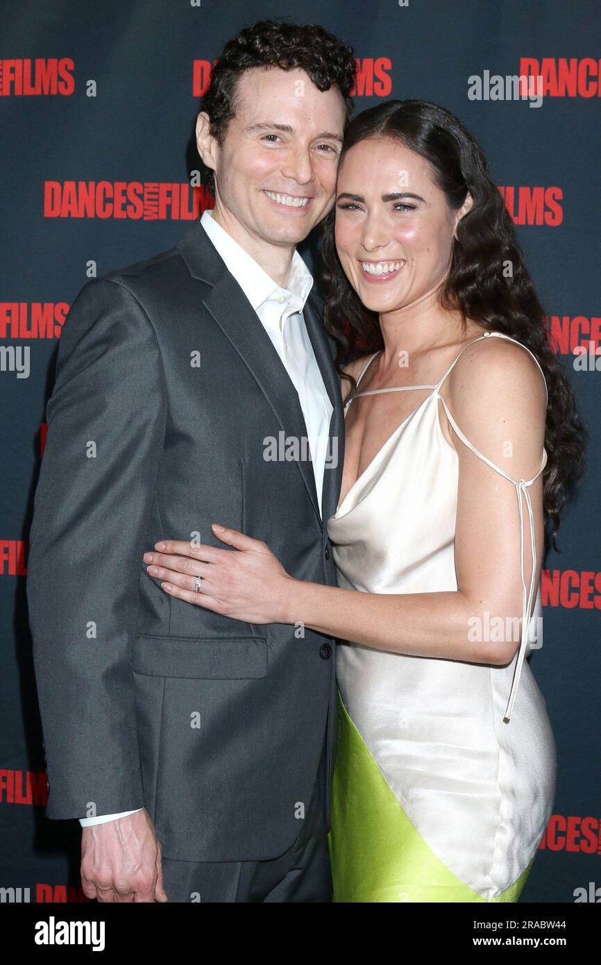 Los Angeles, CA. 30th June, 2023. Clay Bunker, Christina Hogue at ...