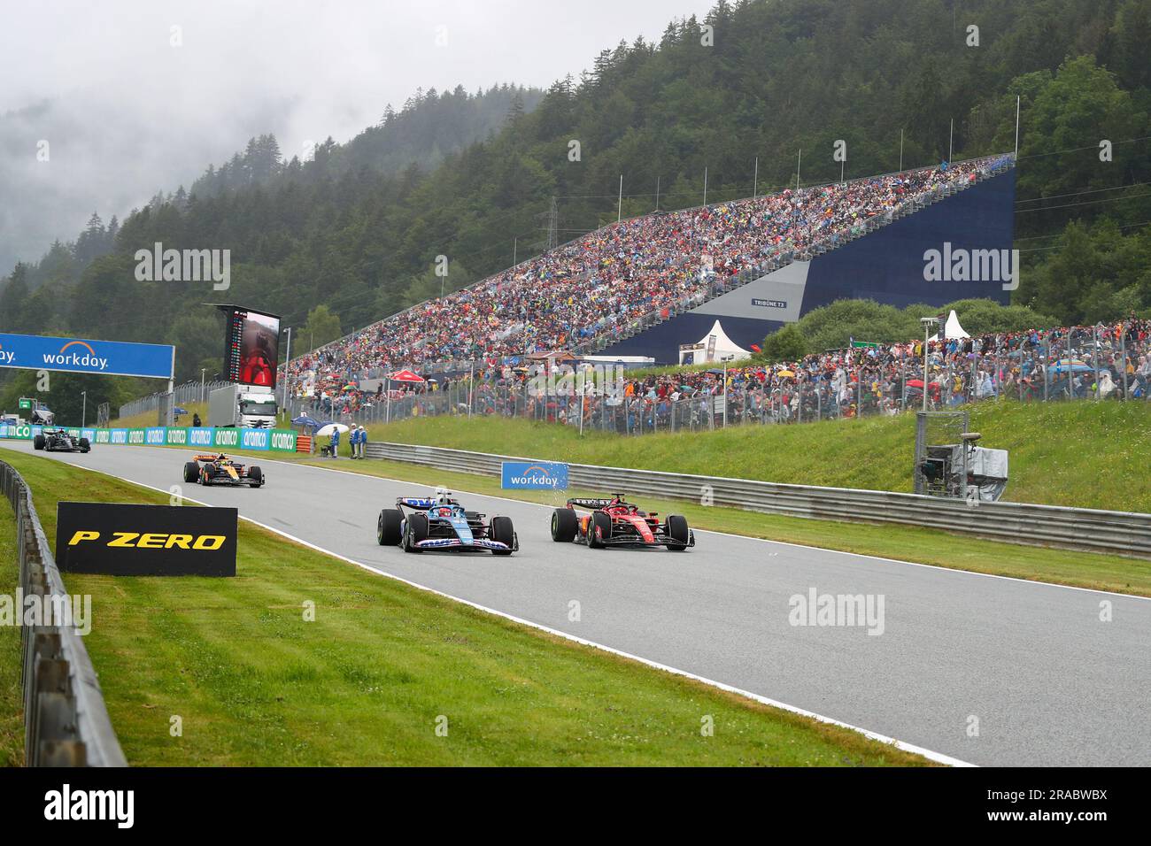 Charles Leclerc (MON) Ferrari F1-23 during Sprint Race of FORMULA 1 ...