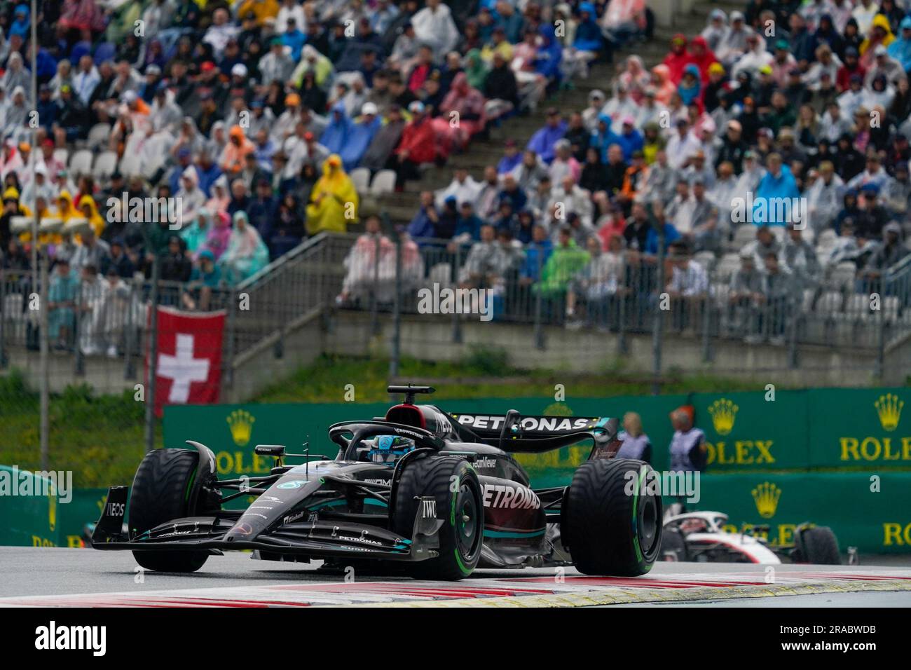George Russell (GBR) Mercedes W14 E Performance during Sprint Race of ...