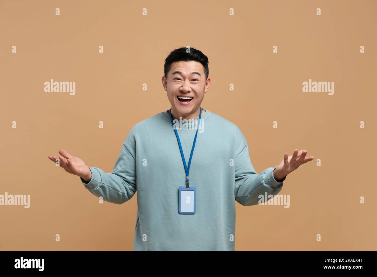 Excited asian man hi-res stock photography and images - Alamy