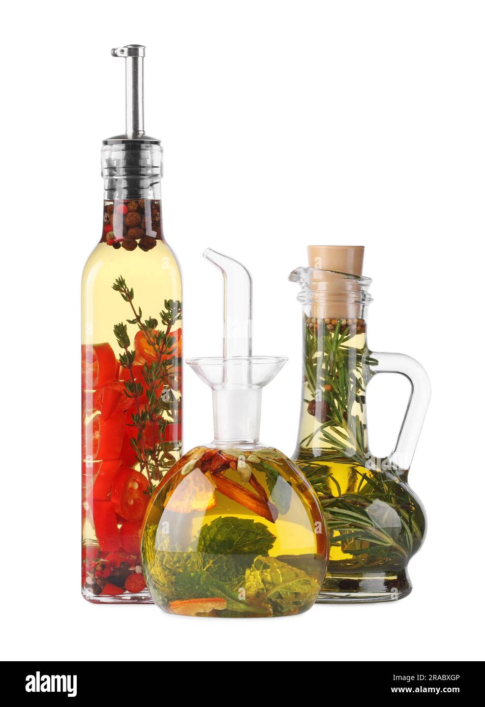 Vegetable oil spices in Cut Out Stock Images & Pictures - Alamy