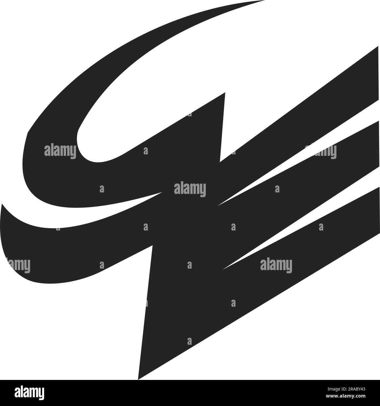 fast logo template. Icon Illustration Brand Identity. Isolated and flat ...