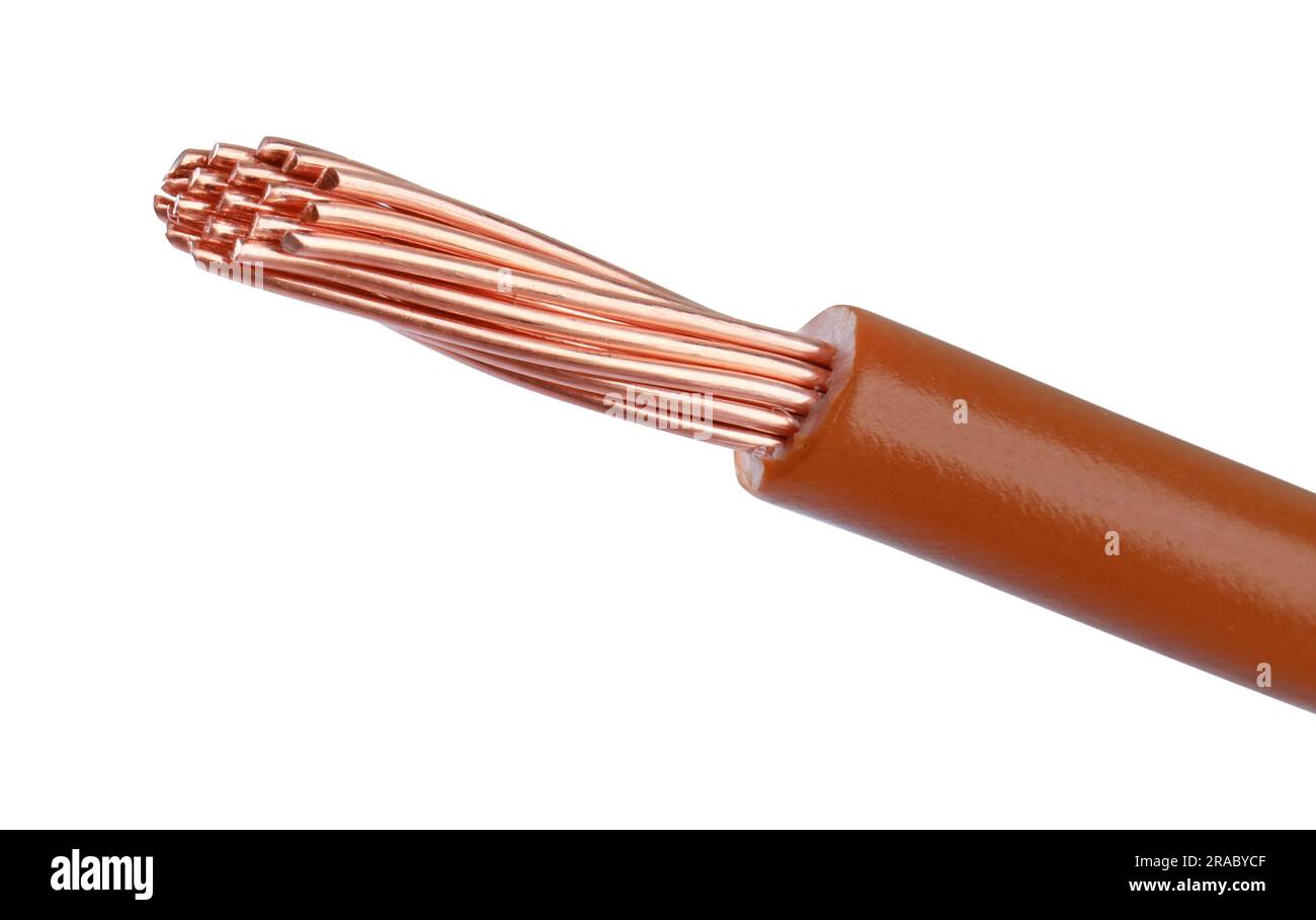 Flexible copper wire hi-res stock photography and images - Alamy