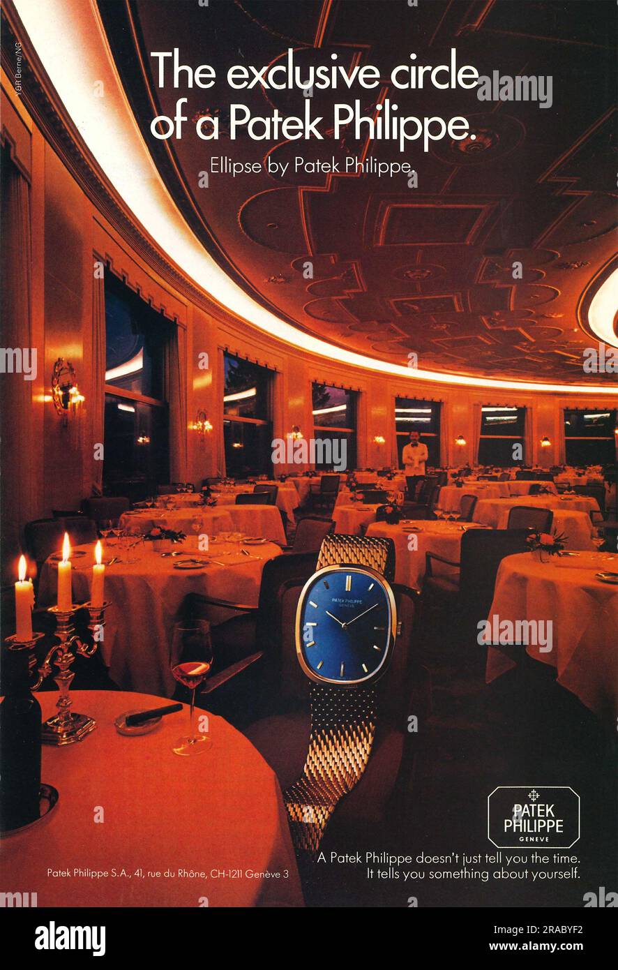 Patek philippe ellipse hi-res stock photography and images - Alamy