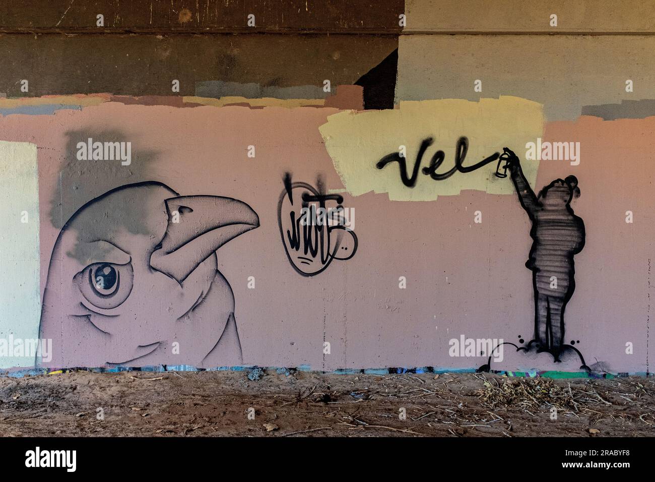 Albuquerque graffiti hi-res stock photography and images - Alamy