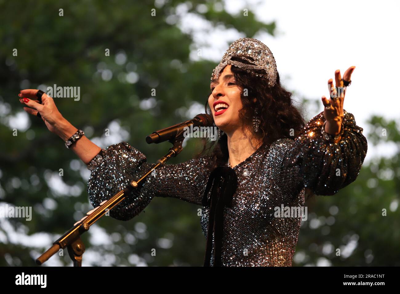 July 2, 2023, New York City, New York: (NEW) Marisa Monte performs live ...