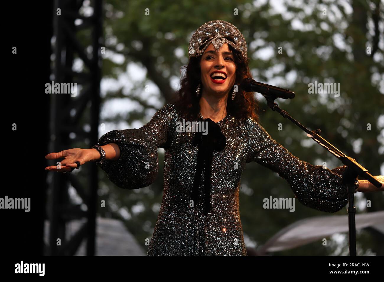 July 2, 2023, New York City, New York: (NEW) Marisa Monte performs live ...
