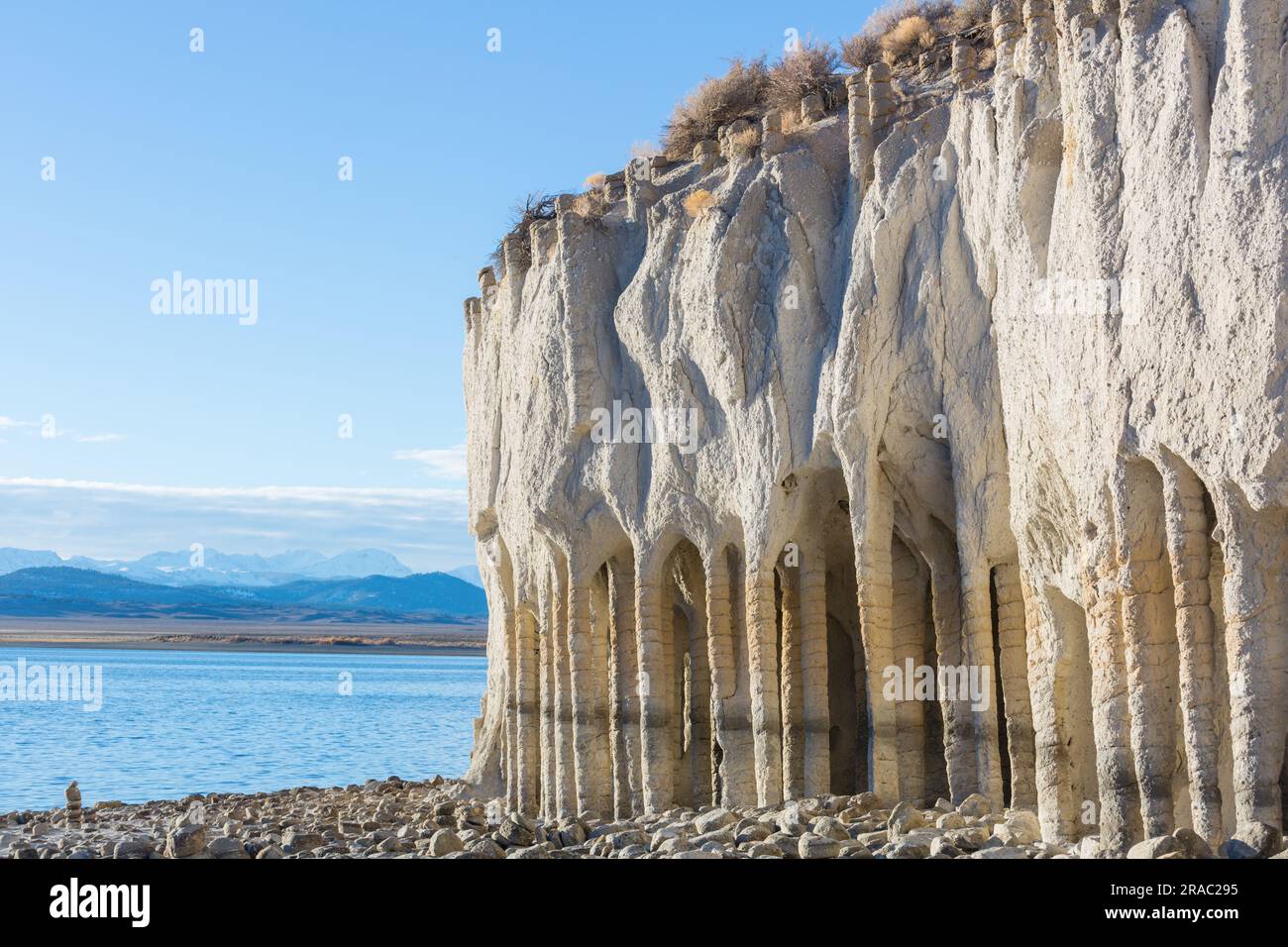 Unusual natural landscapes- The Crowley Lake Columns in California, USA ...