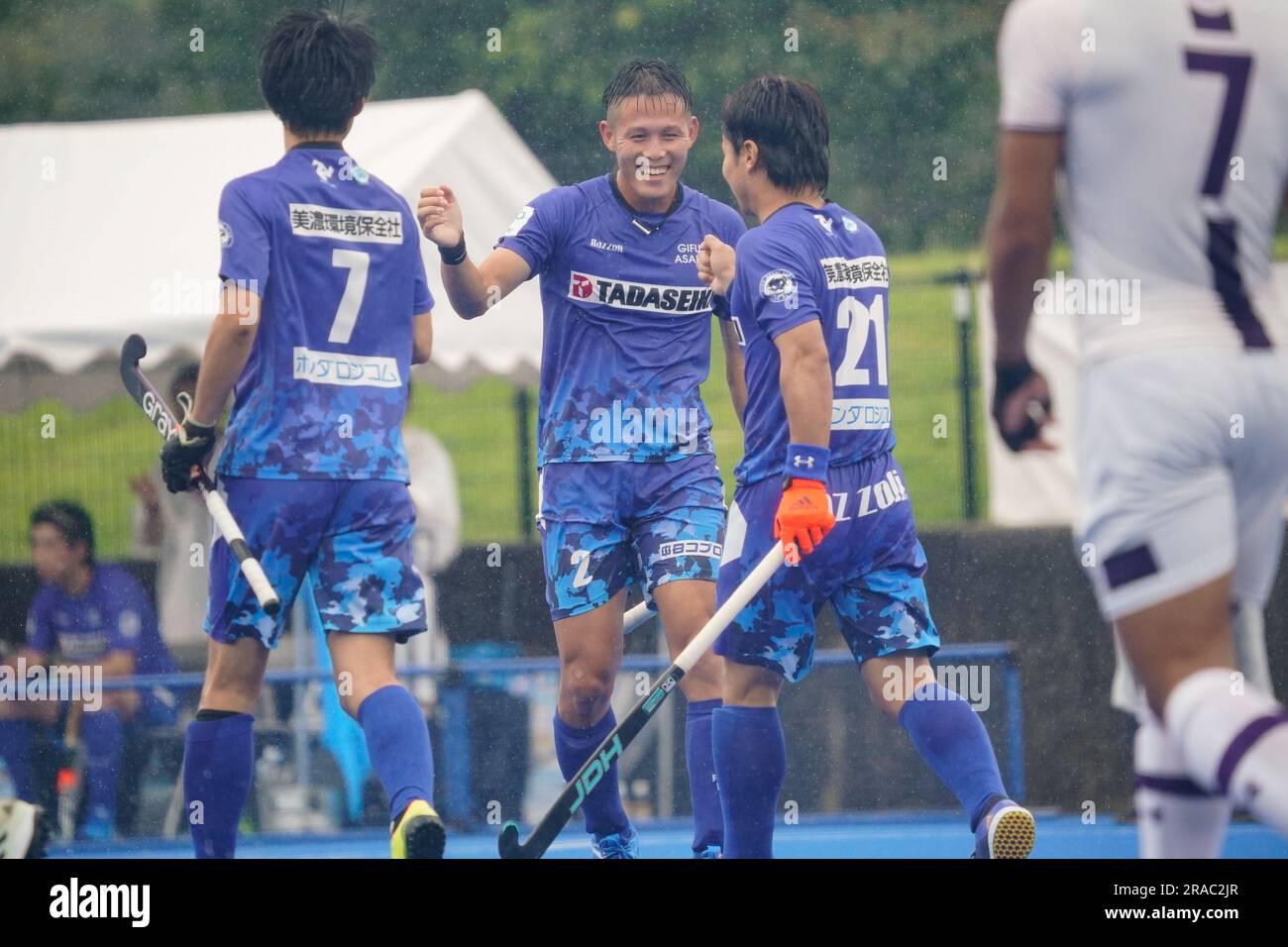 Tokyo, Japan. 1st July, 2023. Syota Yamada (BLUE DEVILS) Hockey ...