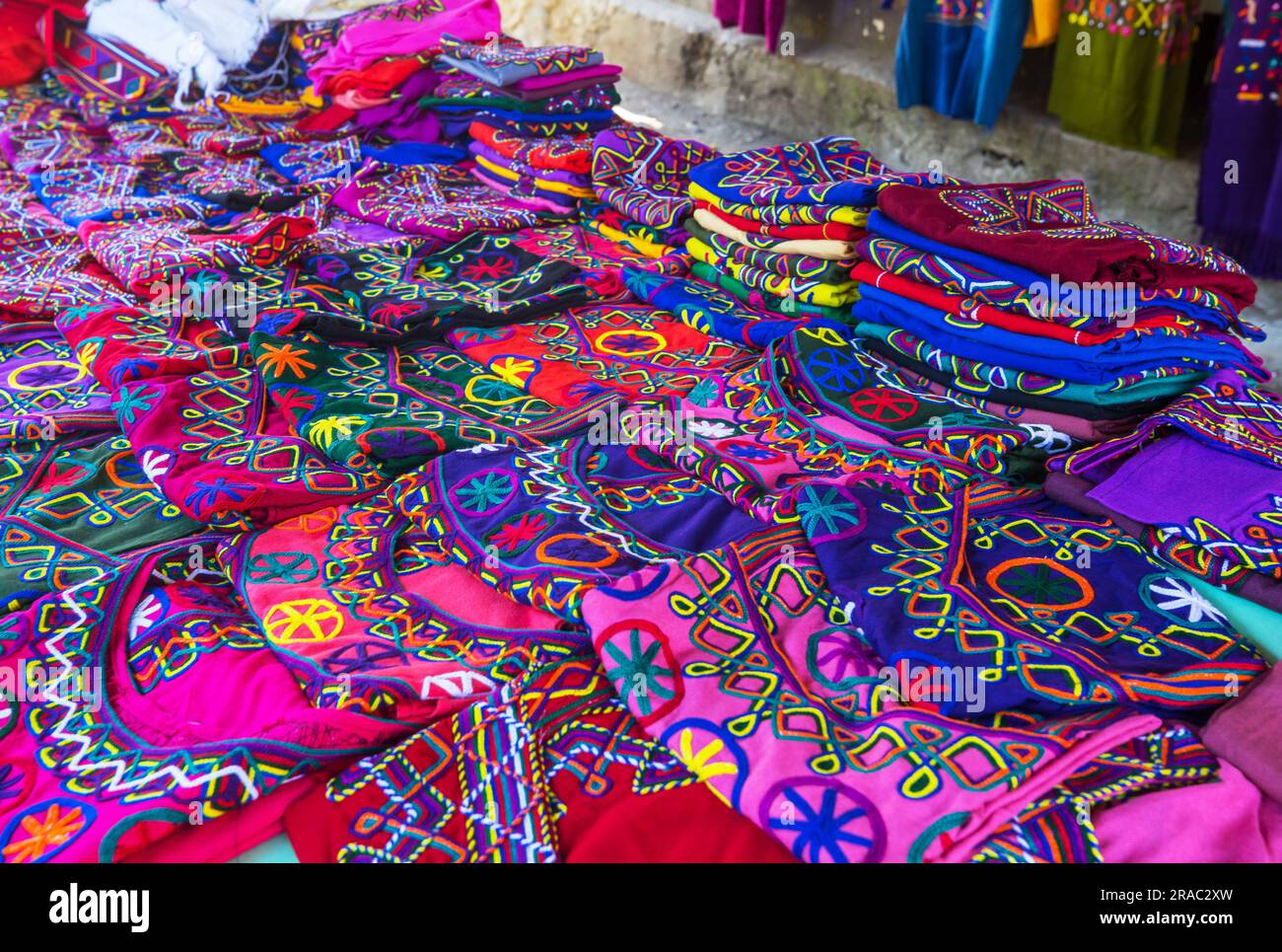 Handmade traditional guatemalan clothing design Stock Photo - Alamy