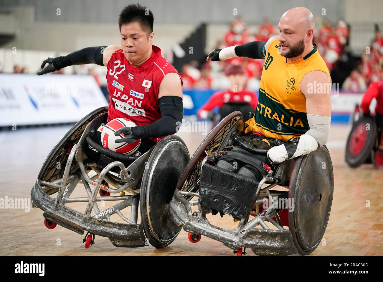Tokyo, Japan. 2nd July, 2023. (L-R) Katsuya Hashimoto (JPN), Chris Bond ...