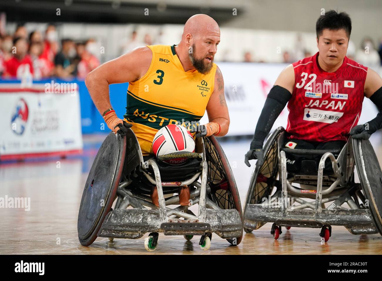 Tokyo, Japan. 2nd July, 2023. Ryley Batt (AUS) Wheelchair Rugby : Final ...