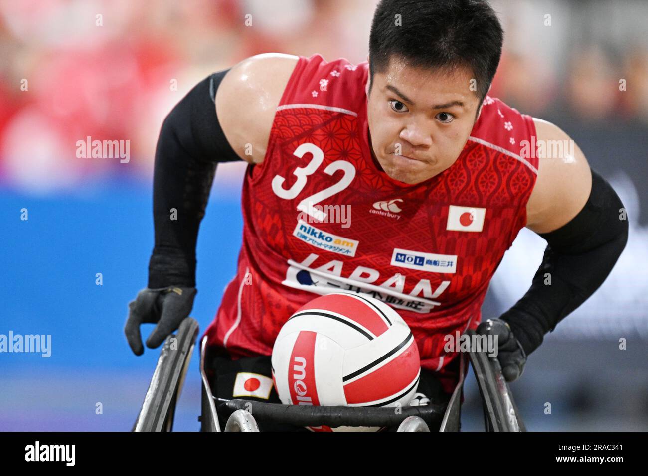 Tokyo, Japan. Credit: MATSUO. 2nd July, 2023. Katsuya Hashimoto (JPN) Wheelchair Rugby : Mitsui ...