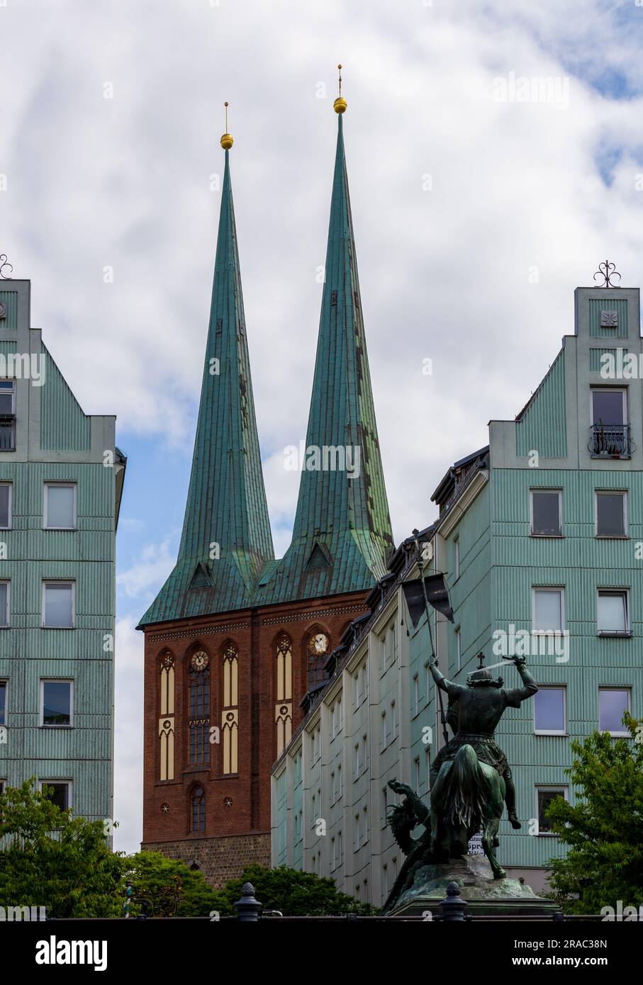 St. Nicholas Church (Nikolaikirche), the oldest church in Berlin ...