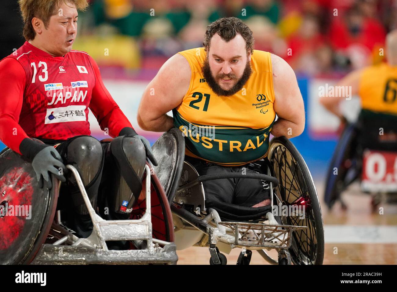 Tokyo, Japan. 2nd July, 2023. Josh Nicholson (AUS) Wheelchair Rugby ...