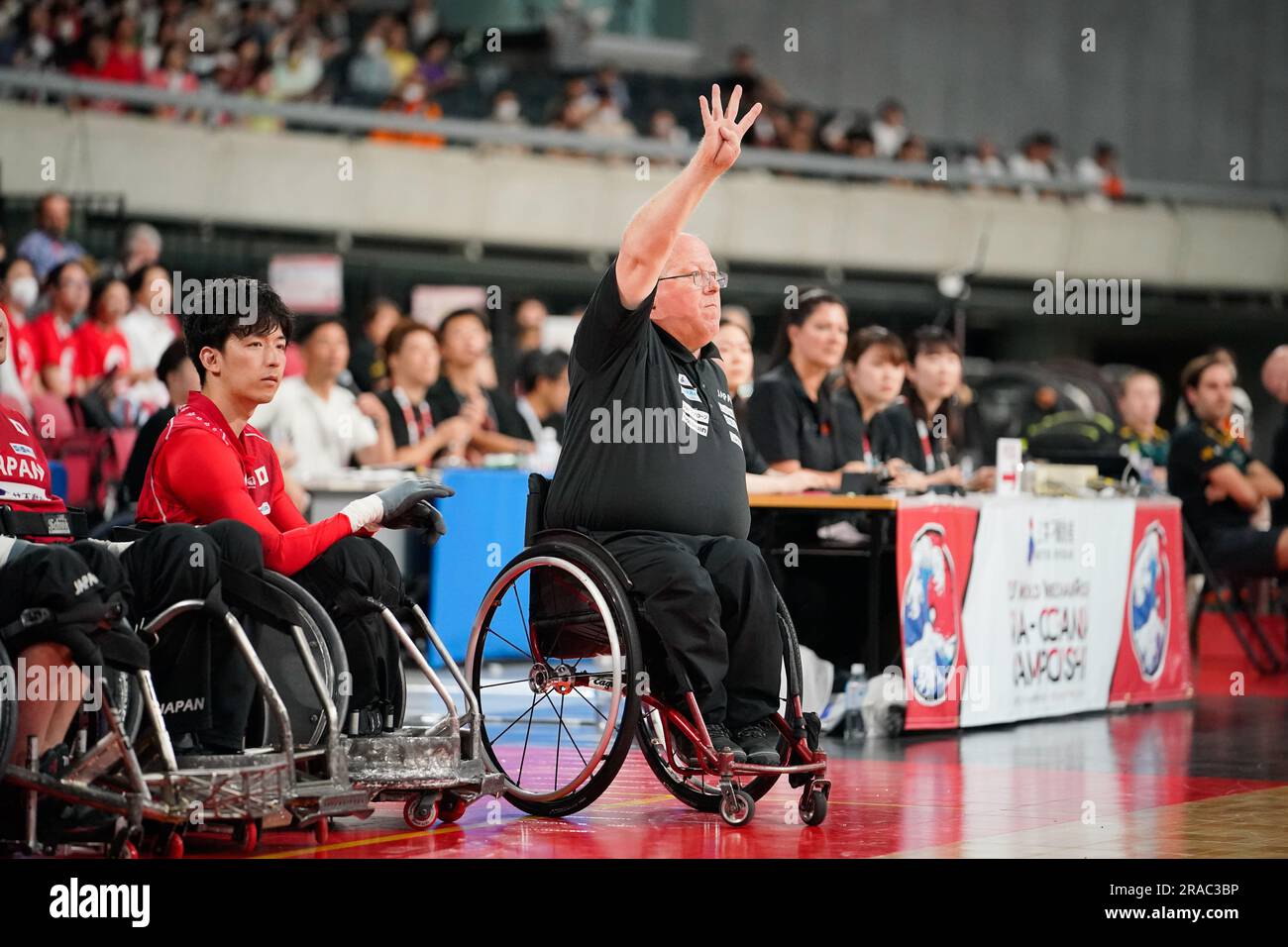 Tokyo, Japan. 2nd July, 2023. Kevin Orr (JPN) Wheelchair Rugby : Final ...
