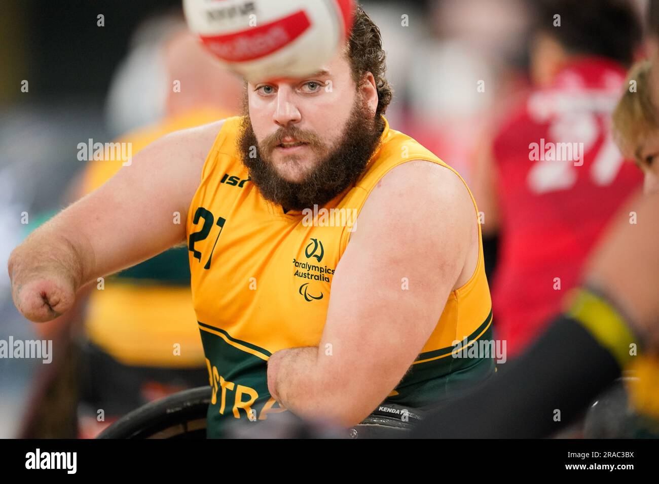 Tokyo, Japan. 2nd July, 2023. Josh Nicholson (AUS) Wheelchair Rugby ...
