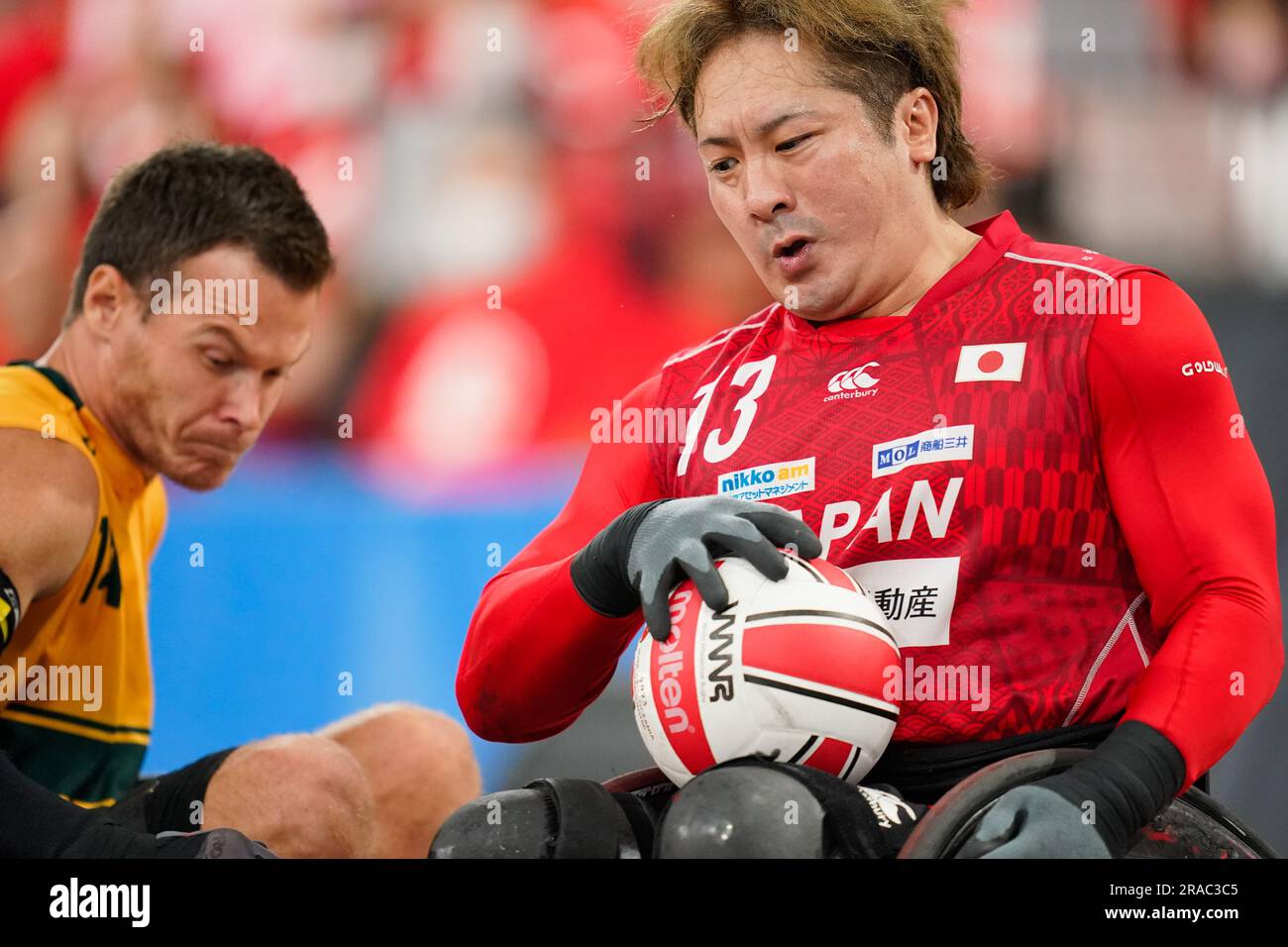 Tokyo, Japan. 2nd July, 2023. Shinichi Shimakawa (JPN) Wheelchair Rugby ...