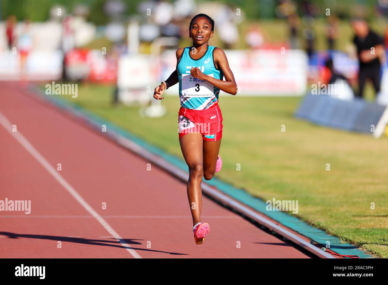 Shibetsu Women's 3000m at Shibetsu City Athletic Stadium, Hokkaido ...