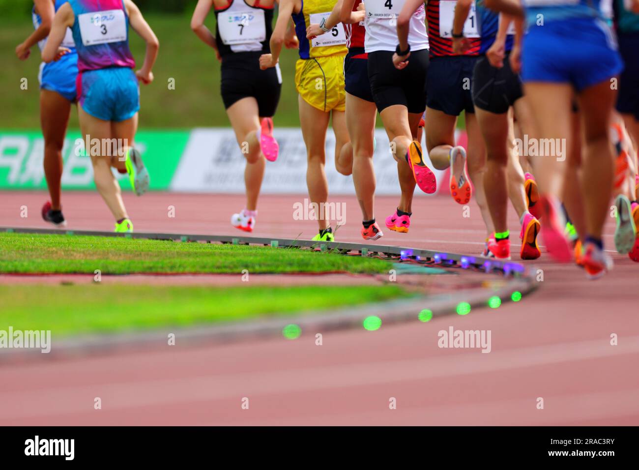 Shibetsu at Shibetsu City Athletic Stadium, Hokkaido, Japan. 1st July ...