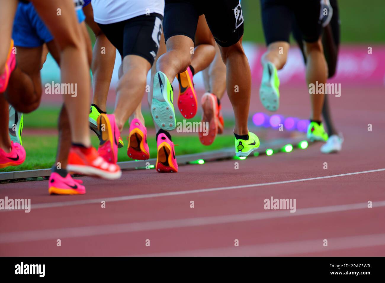 Shibetsu at Shibetsu City Athletic Stadium, Hokkaido, Japan. 1st July ...