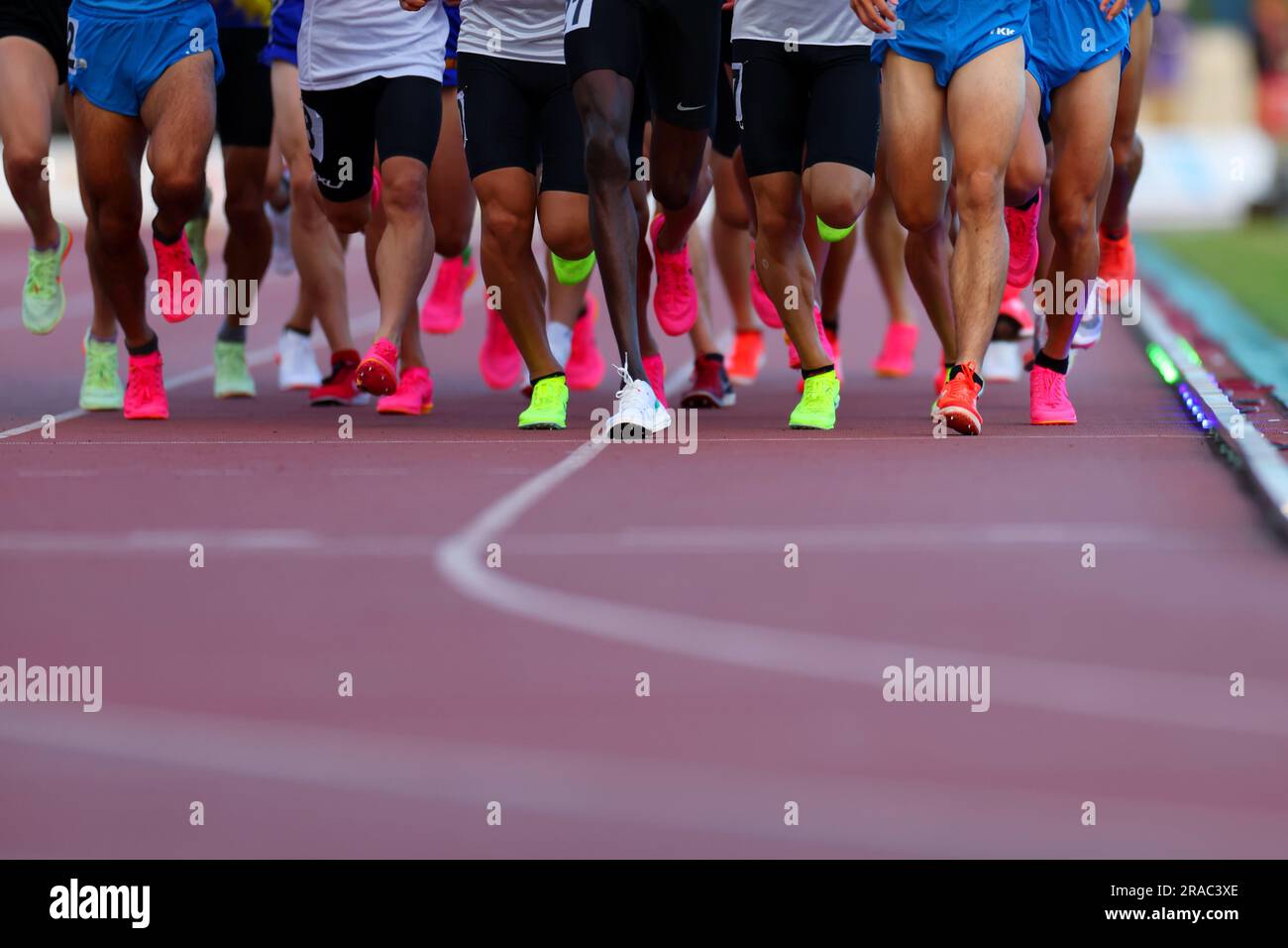 Shibetsu at Shibetsu City Athletic Stadium, Hokkaido, Japan. 1st July ...