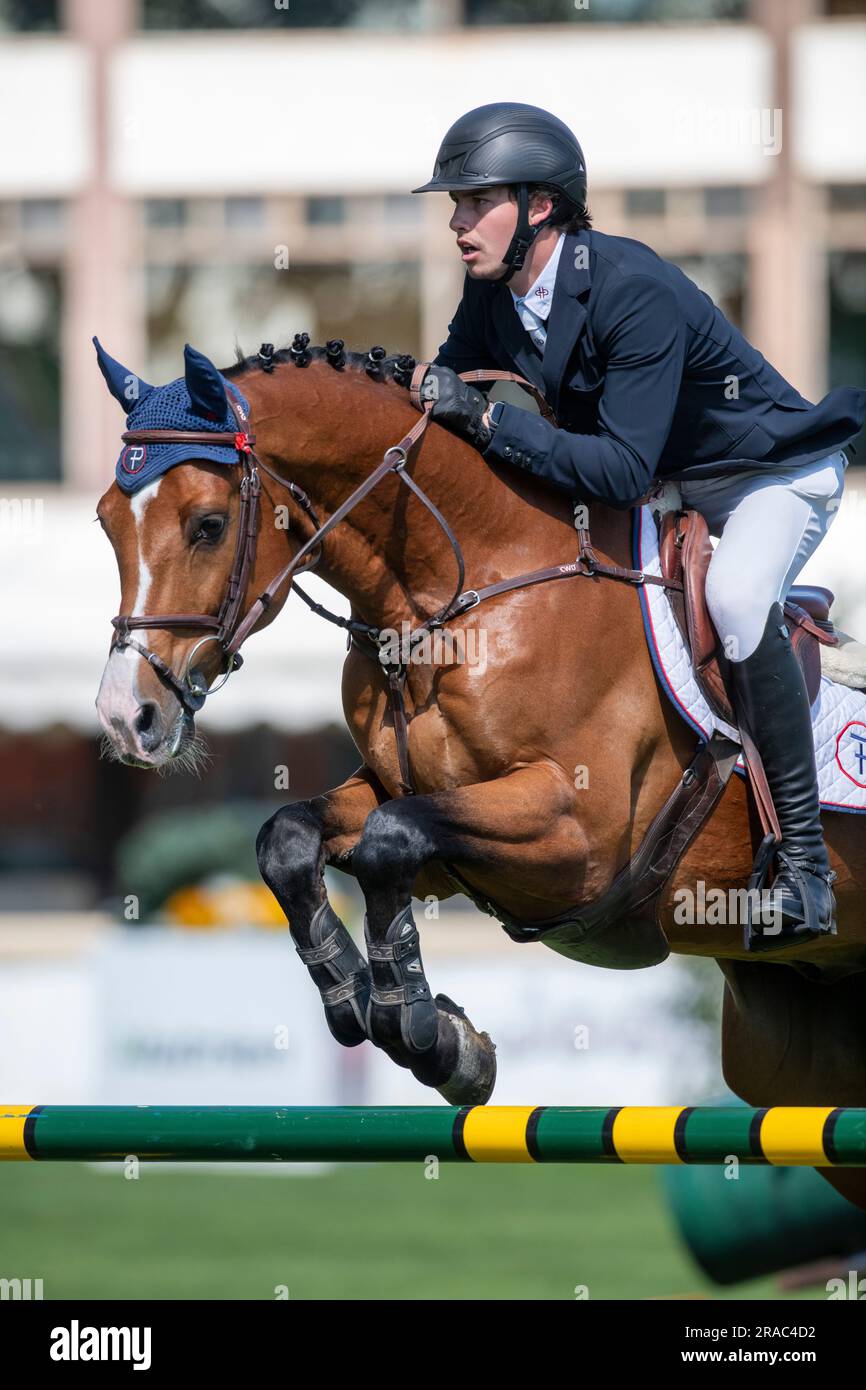 Calgary, Alberta, Canada, 2 July 2023. Patricio Pasquel Poo (MEX ...