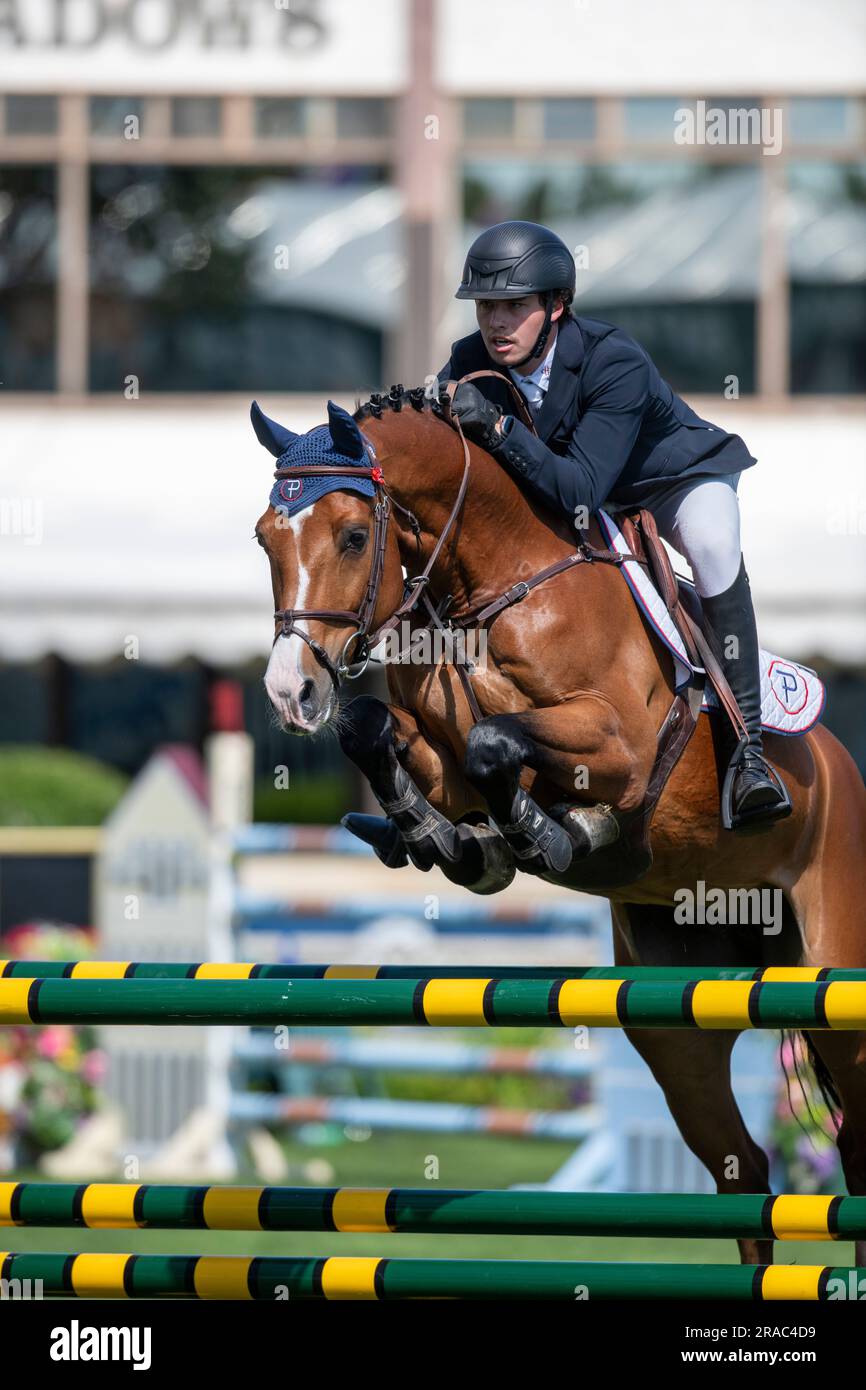 Calgary, Alberta, Canada, 2 July 2023. Patricio Pasquel Poo (MEX ...