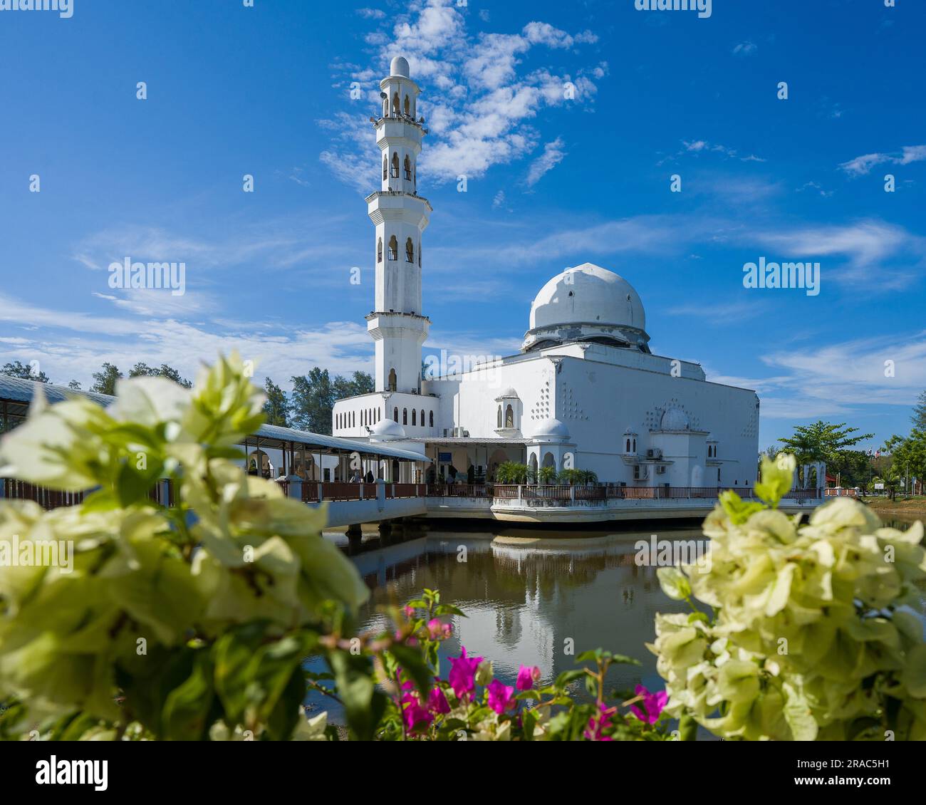 Tengku Tengah Zaharah Mosque located at Kuala Ibai Terengganu, Malaysia ...