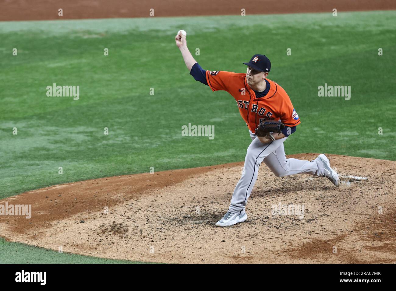 ARLINGTON, TX - JULY 02: Houston Astros Pitcher Phil Maton (88) pitches ...