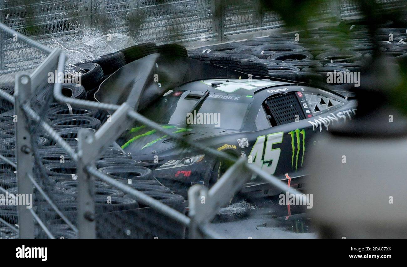 Chicago, United States. 02nd July, 2023. NASCAR Cup Series driver Tyler ...