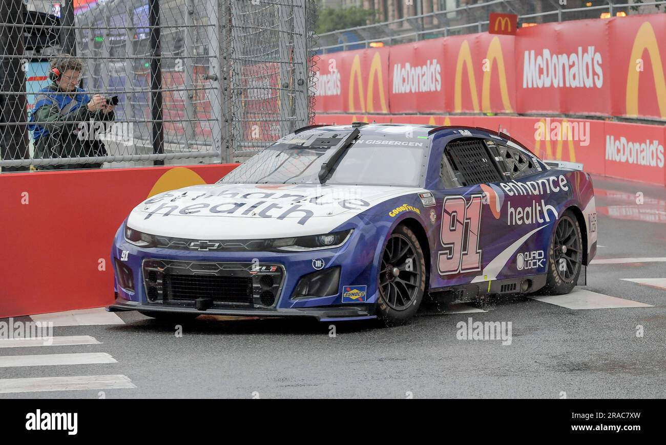 Chicago, United States. 02nd July, 2023. NASCAR Cup Series driver Shane ...