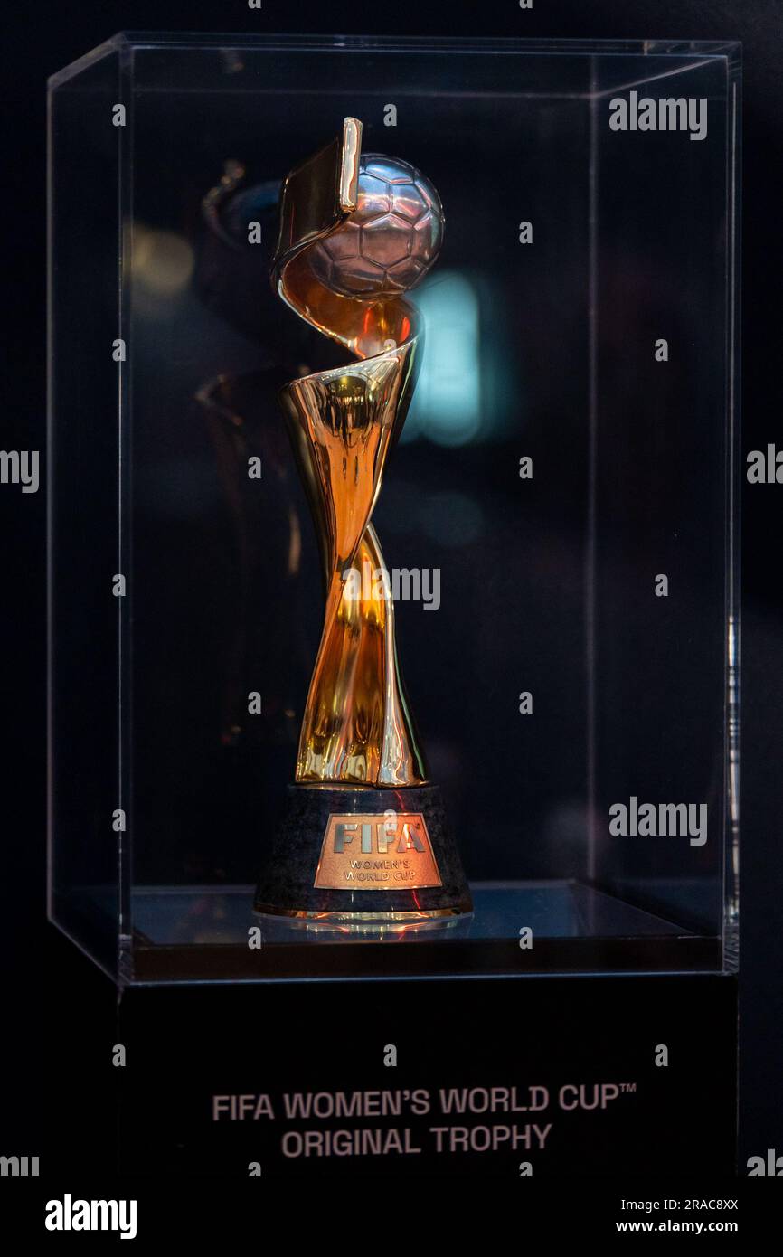 Fifa world cup trophy 2023 hi-res stock photography and images - Alamy