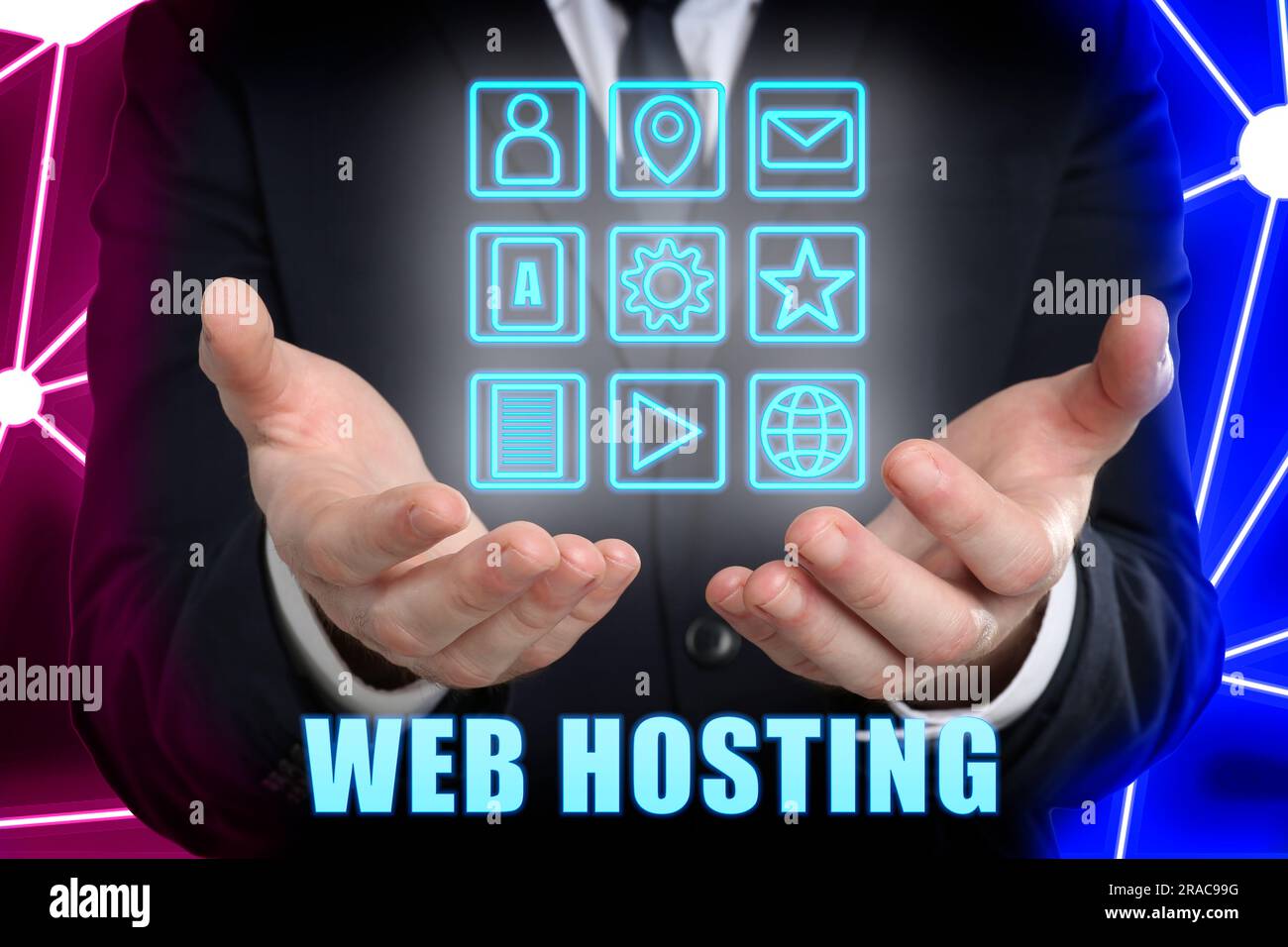 Set icons web hi-res stock photography and images - Alamy