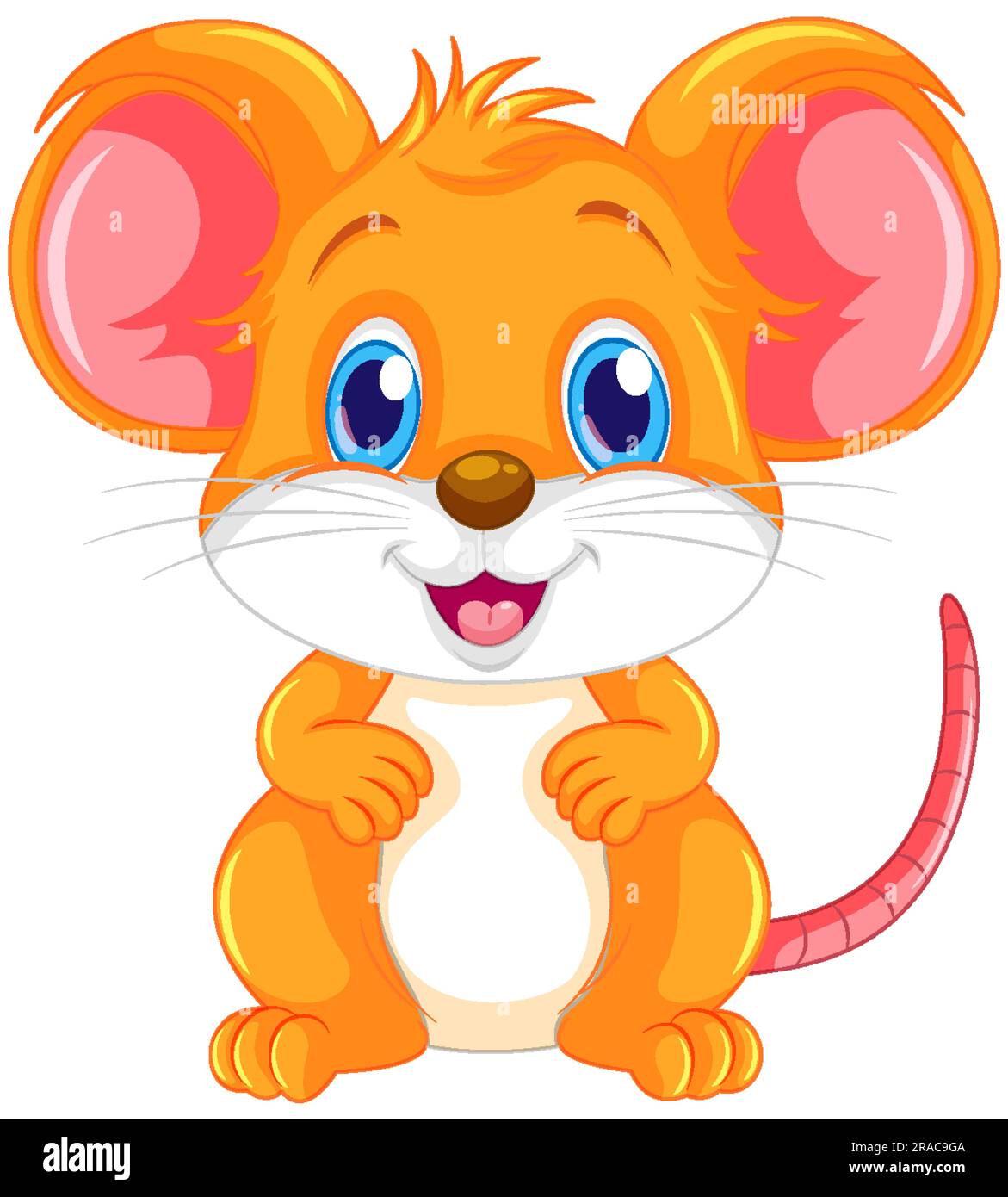 Cute mouse cartoon character illustration Stock Vector Image & Art - Alamy