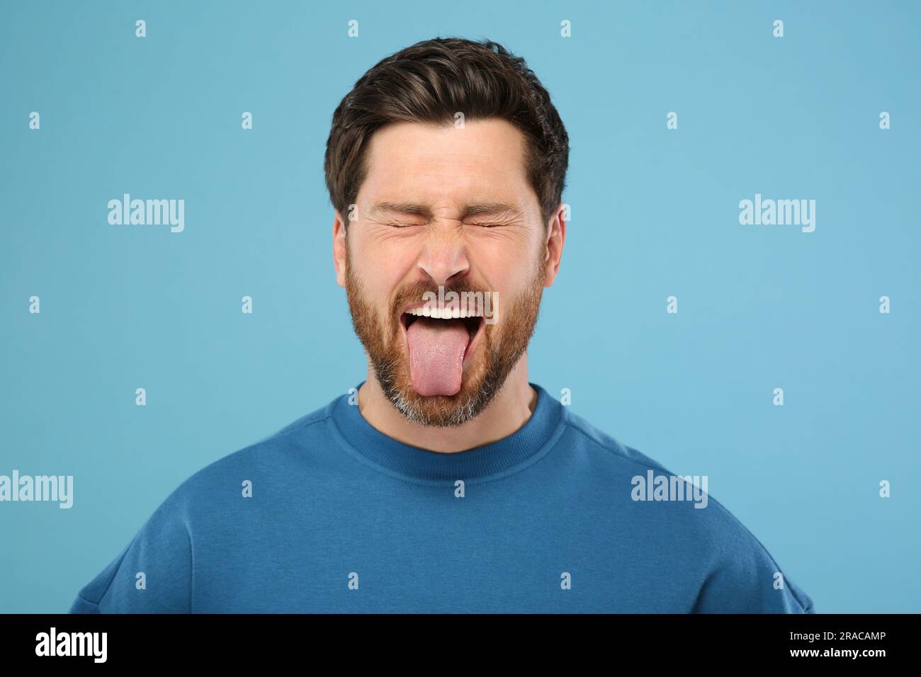 Blue tongue disease hi-res stock photography and images - Alamy