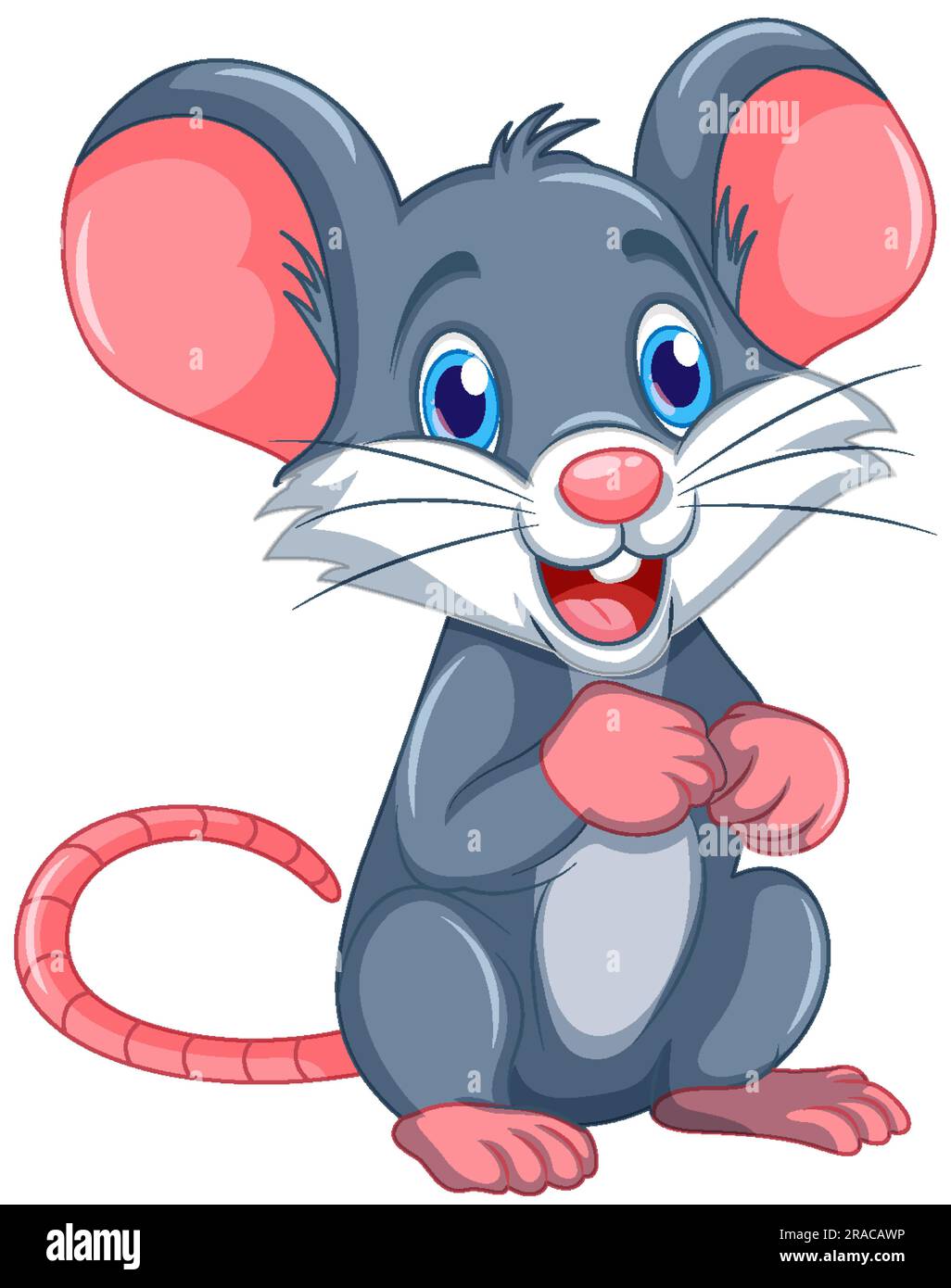 Cute mouse cartoon character illustration Stock Vector Image & Art - Alamy