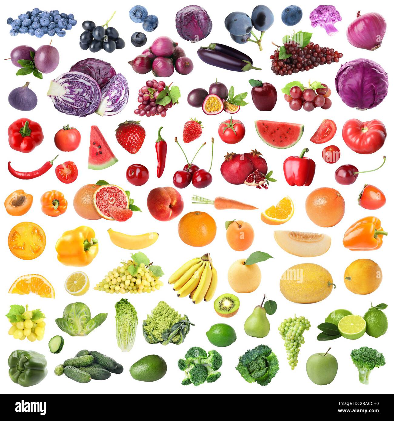 Rainbow Of Fruits And Vegetables Colours Of The Rainbow: Talking About