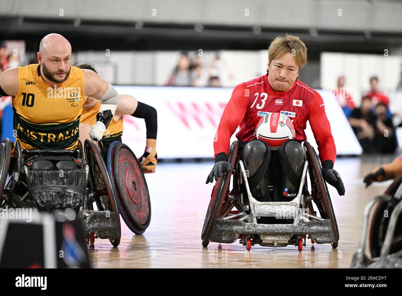 Tokyo, Japan. Credit: MATSUO. 2nd July, 2023. (L-R) Chris Bond (AUS ...