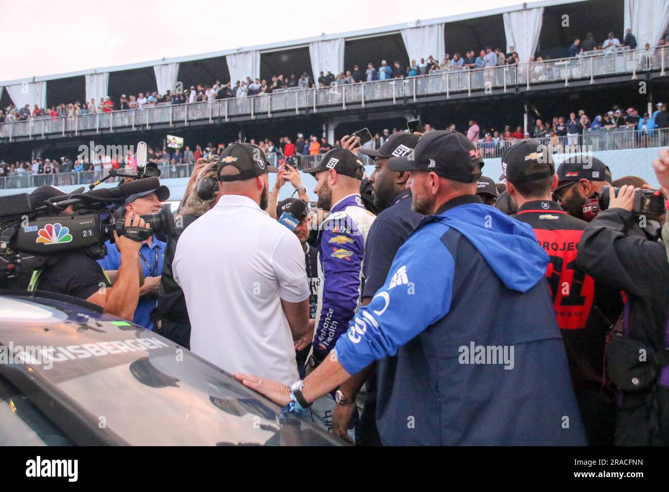 Shane van Gisbergen gets historic NASCAR win in the Grant Park 220 ...