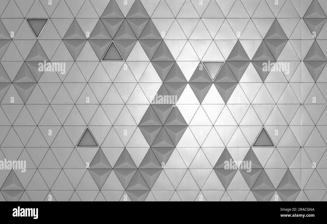 Metal cladding detail Black and White Stock Photos & Images - Alamy