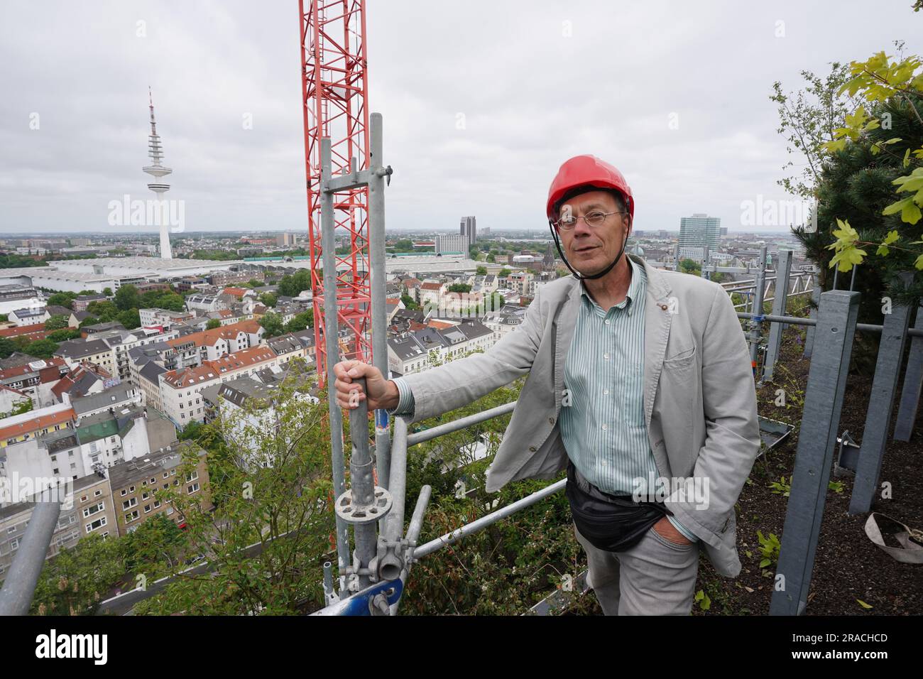 Hamburg, Germany. 01st June, 2023. Marco Schmidt, scientist from the TU ...